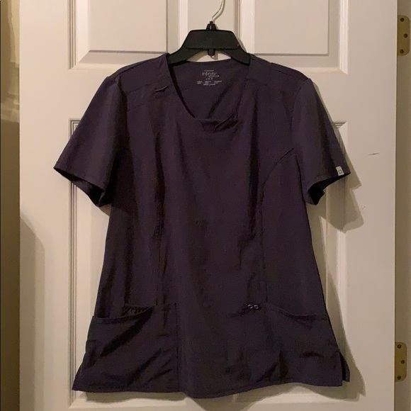 Cherokee | Tops | Cherokee Infinity Pewter Scrub Top | Poshmark